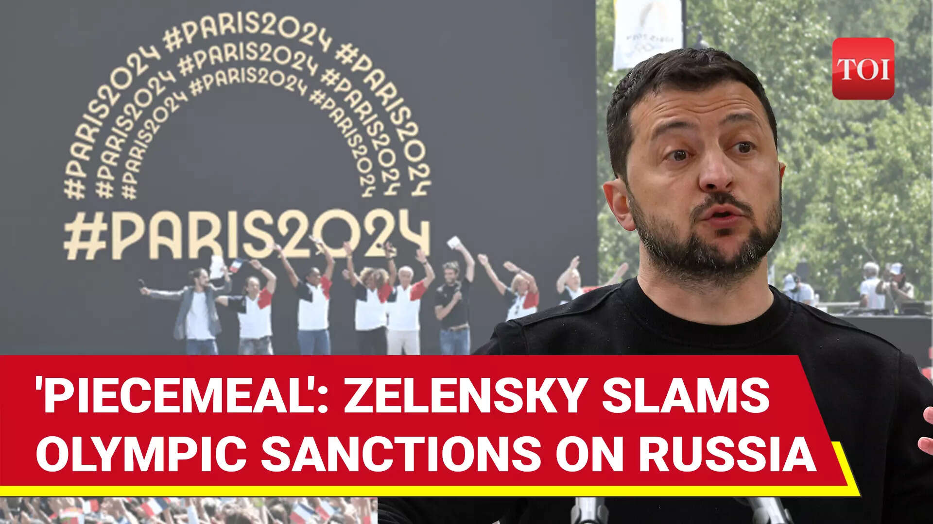 Olympics 2024: Zelensky Breathes Fire At IOC Over Russian Sanctions ...