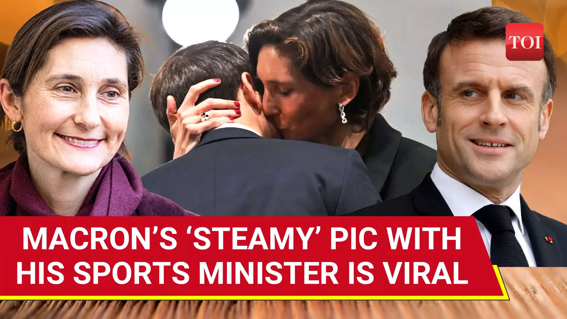 Macron’s Kiss With French Sports Minister Stirs Controversy: Paris Olympics