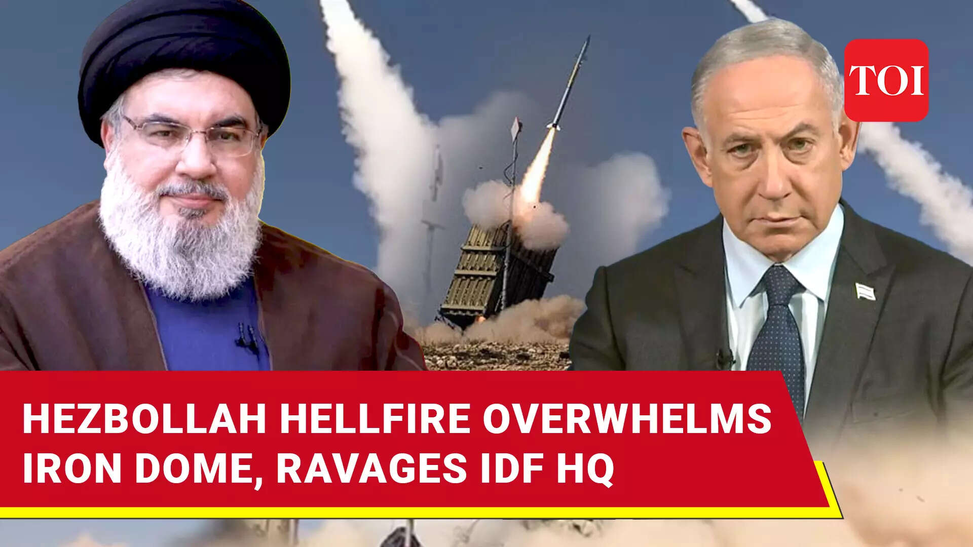 Hezbollah Rocket-Drone Blitz Stuns Iron Dome; IDF Officer, Soldier ...