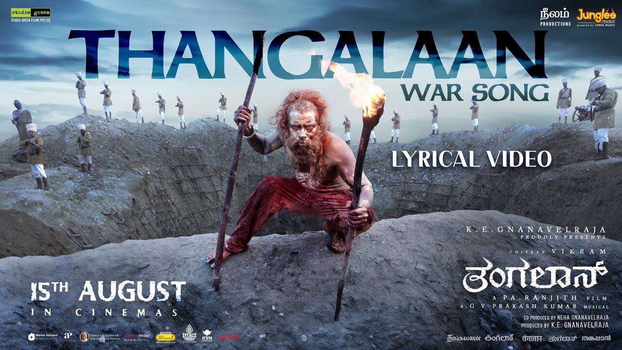 Thangalaan | Kannada Song - Thangalaan War (Lyrical)