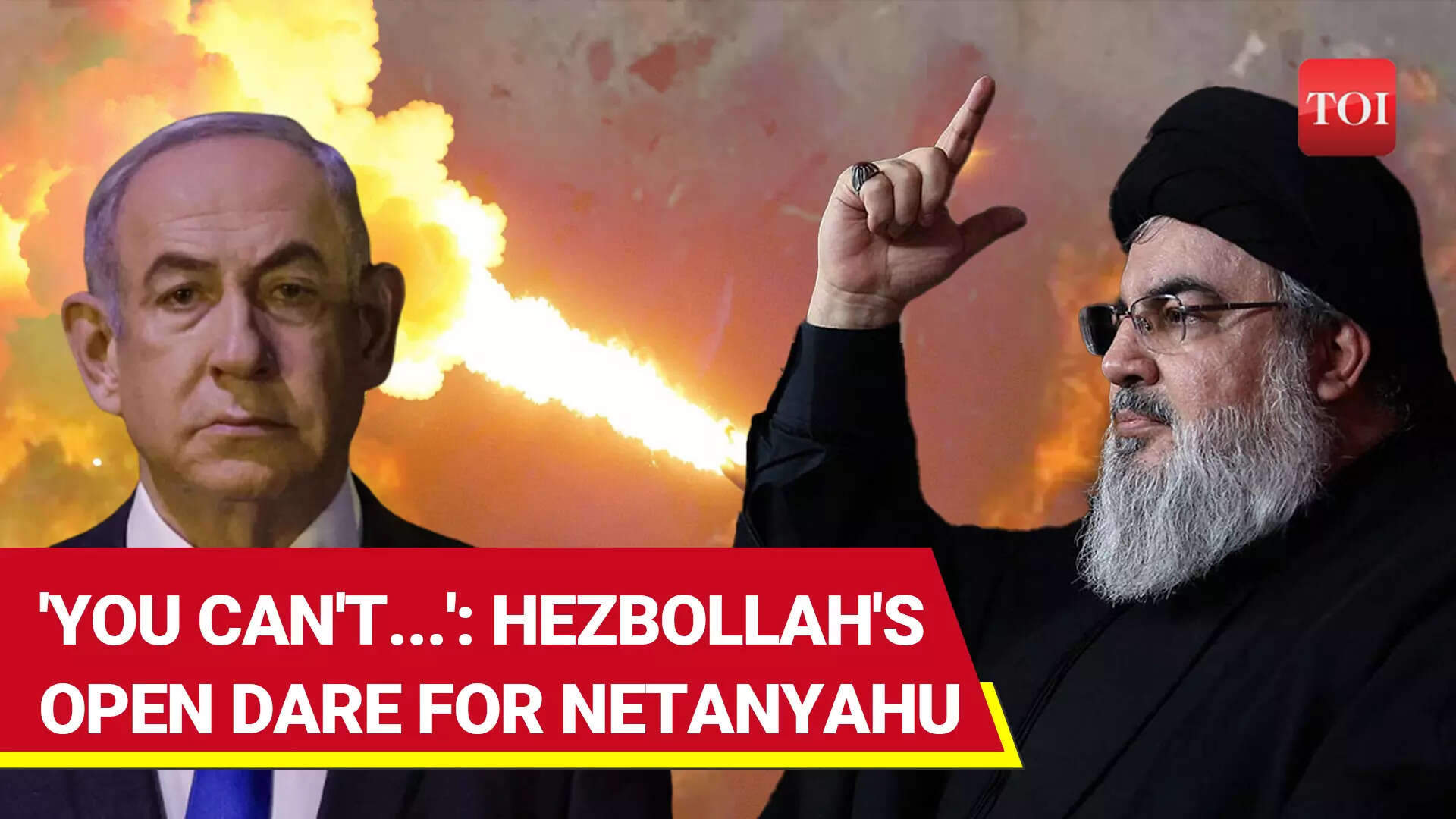 'No One Can Stop...': Hezbollah Chief Challenges Israel, U.S. Amid ...