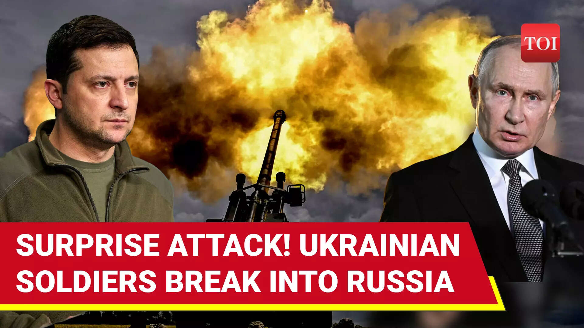 Russia Goes All-Out As Ukraine Breaches Border In Surprise Attack ...