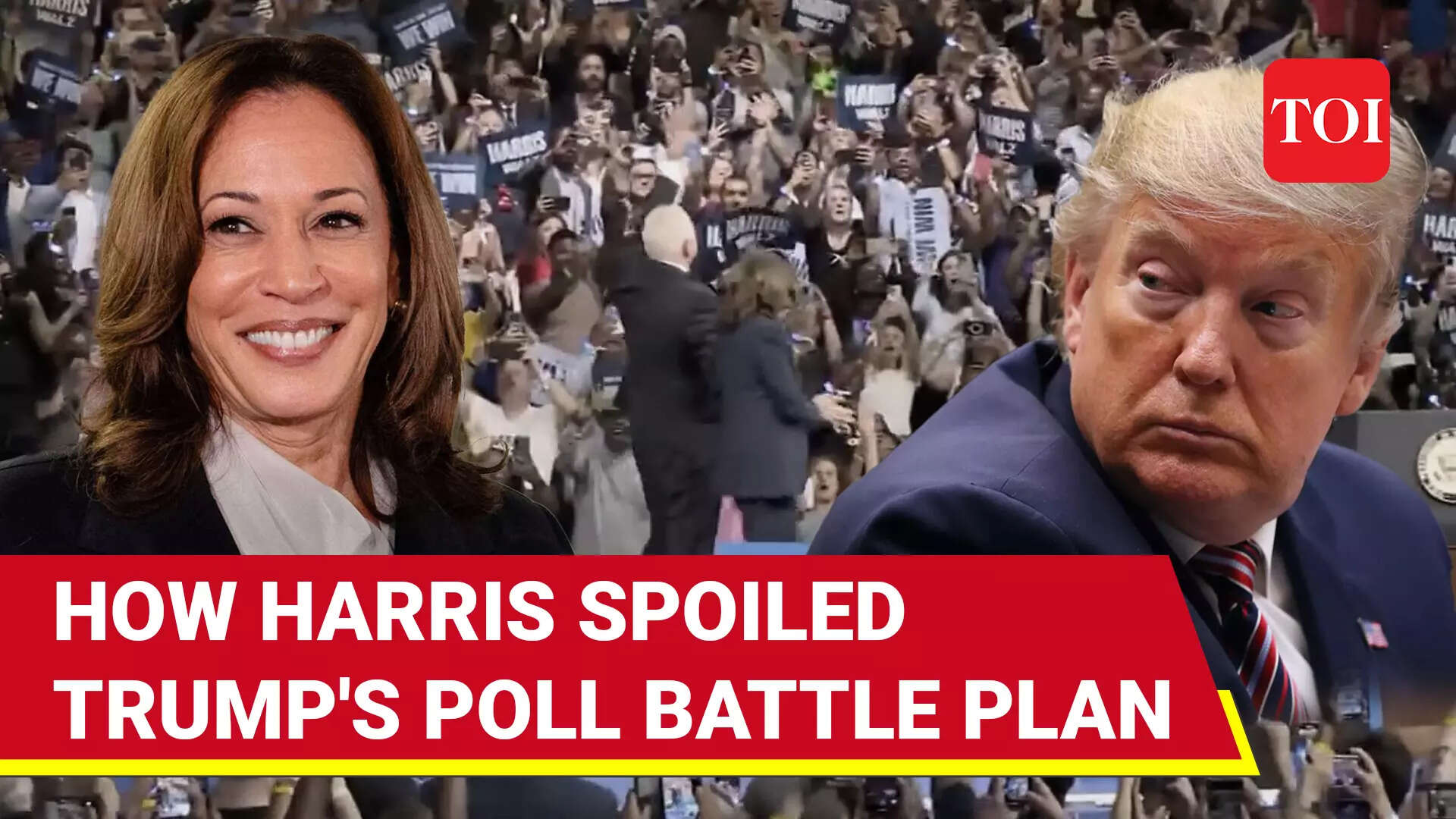 U.S. Elections: Harris Shakes Trump's Campaign, Surges Ahead Of Ex ...