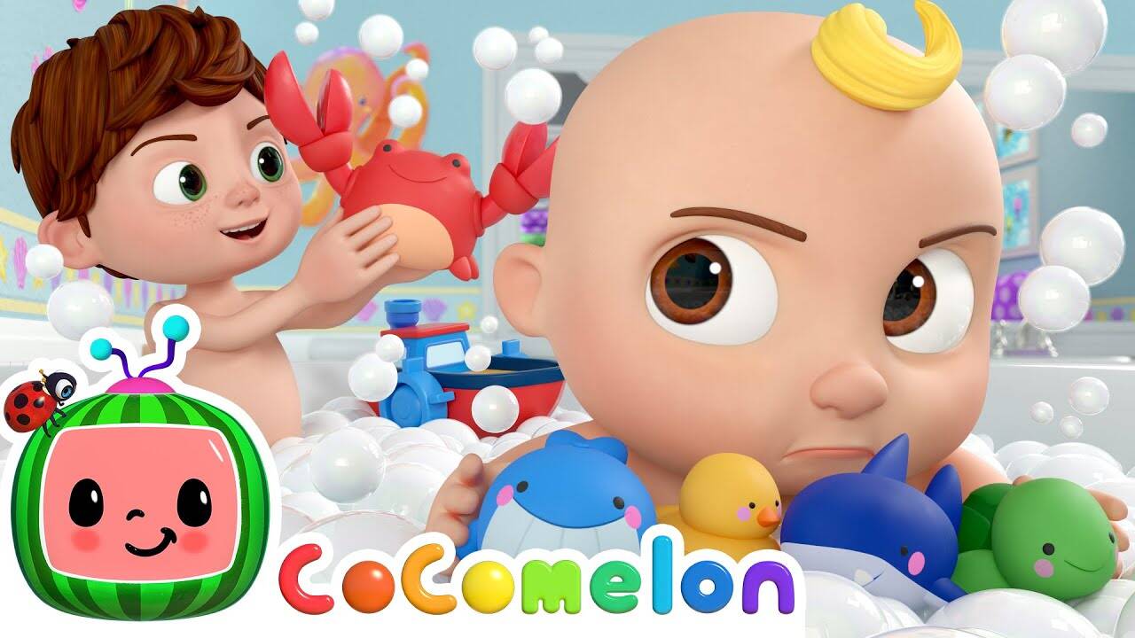 Nursery Rhymes in English: Children Video Song in English 'Bubble Bath'