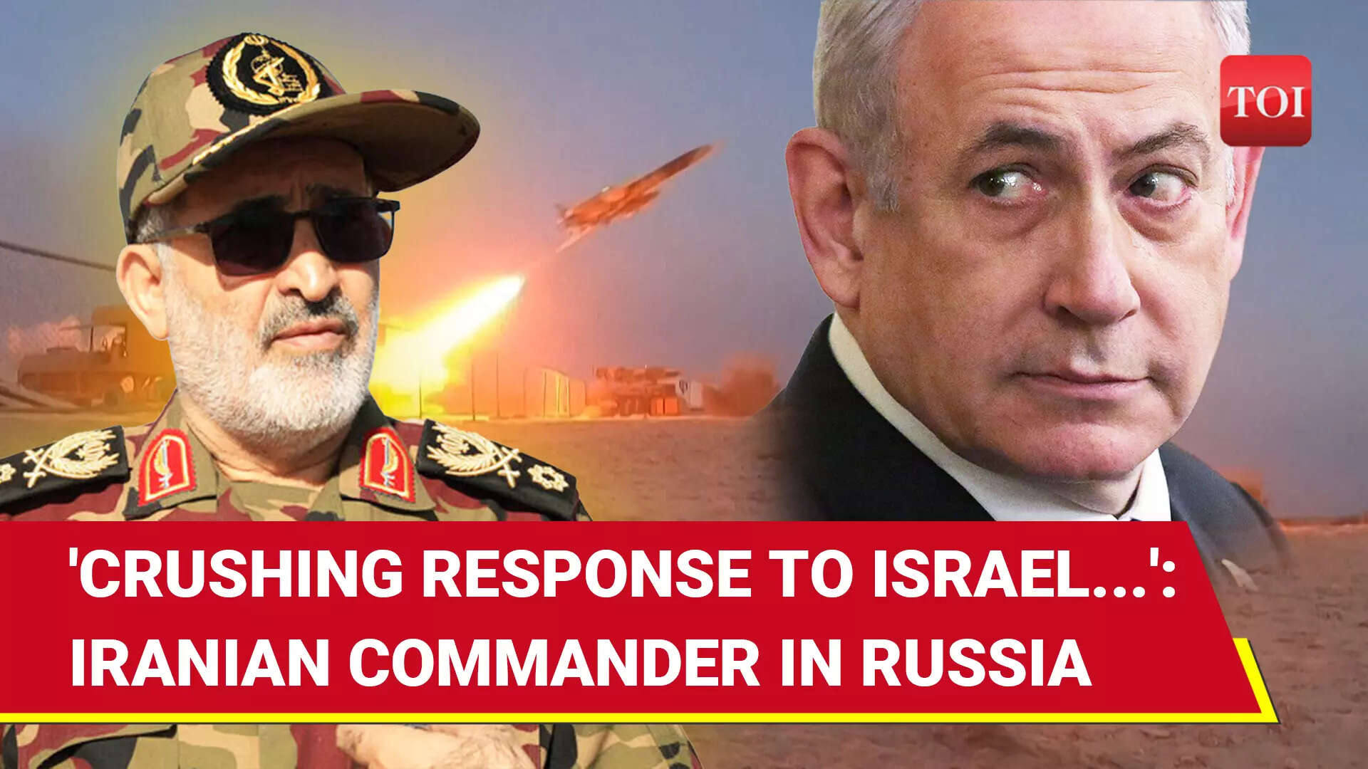 Iranian Military Commander's Big Declaration In Russia | Watch