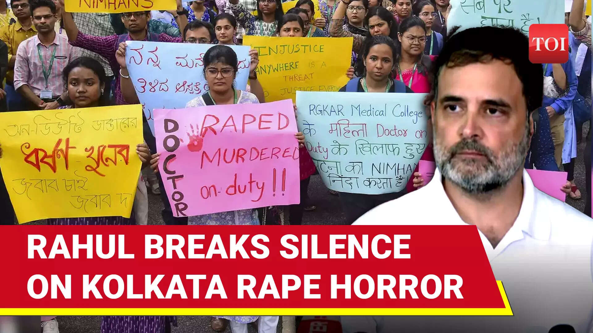 Kolkata Rape Horror: Angry Rahul Gandhi's Rare Attack On Mamata Govt ...