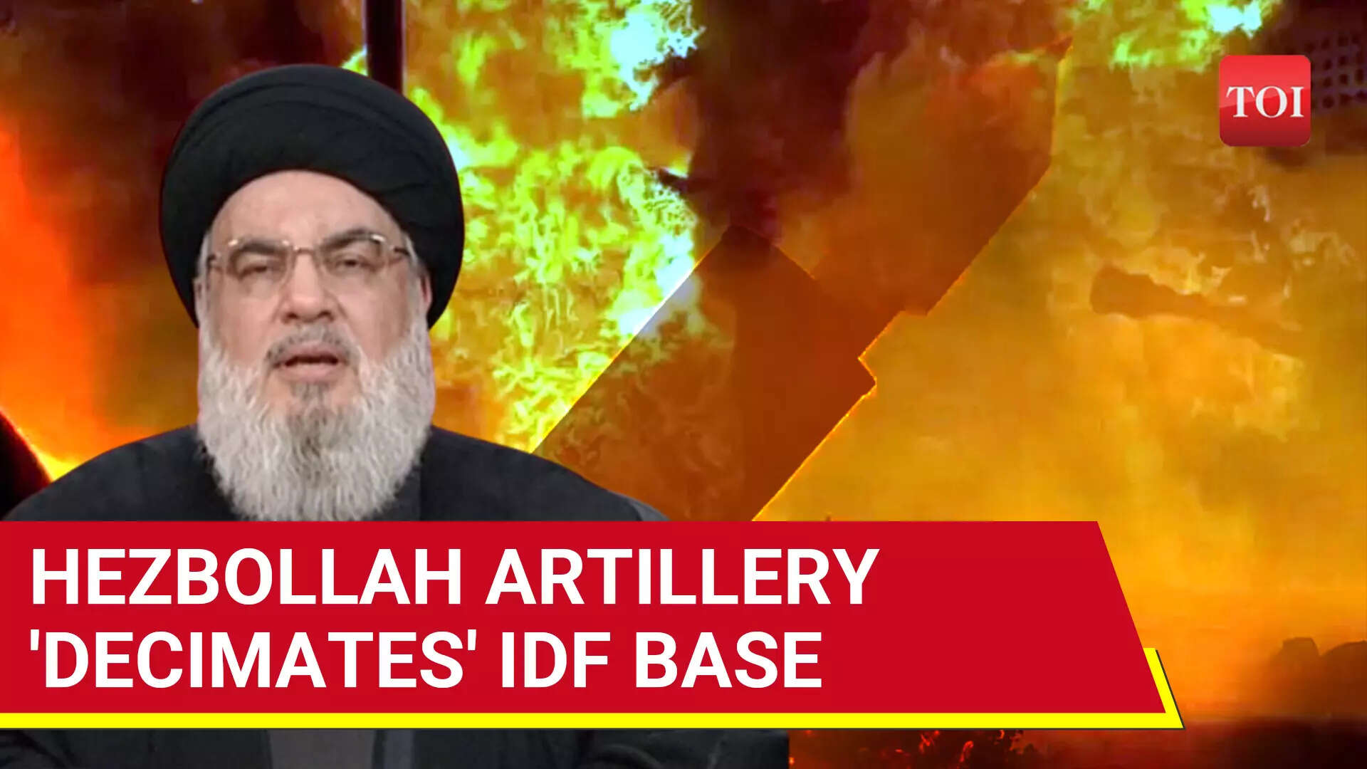 Hezbollah Pounds IDF Barracks With Artillery & Katyusha Rocket Barrage ...