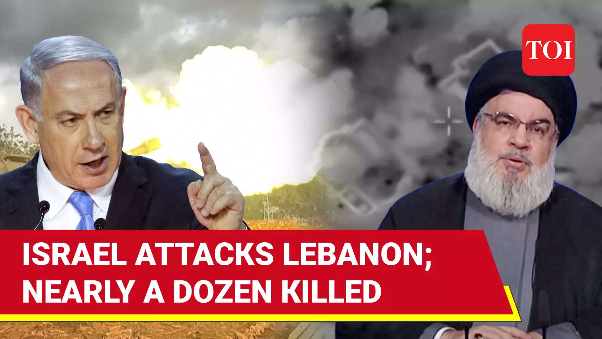 Israeli Airstrike Kills Nine in Southern Lebanon, Escalates Israel ...