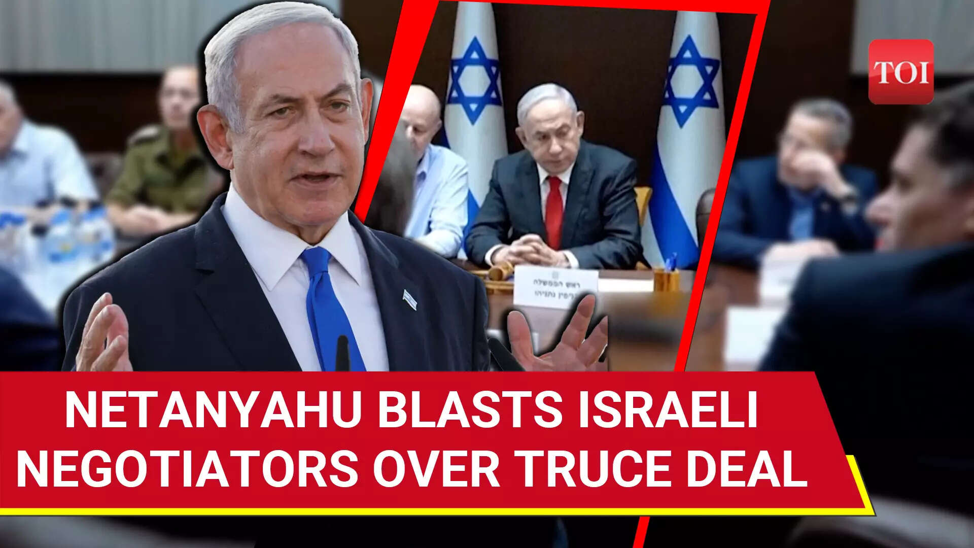 Netanyahu Loses Cool At Israeli Negotiators After Fight Over IDF ...