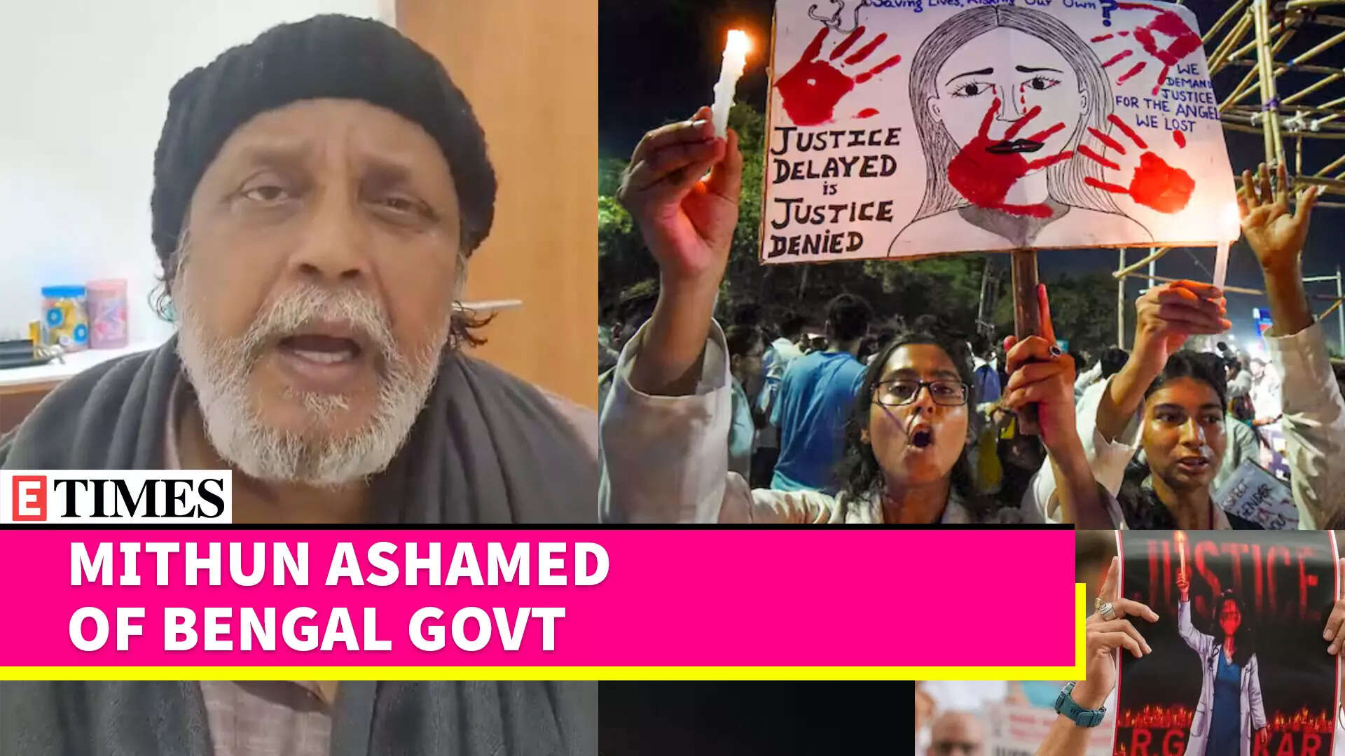 Kolkata’s Doctor Horror: Actor Mithun Chakraborty DEMANDS Justice as Nation ERUPTS in Rage