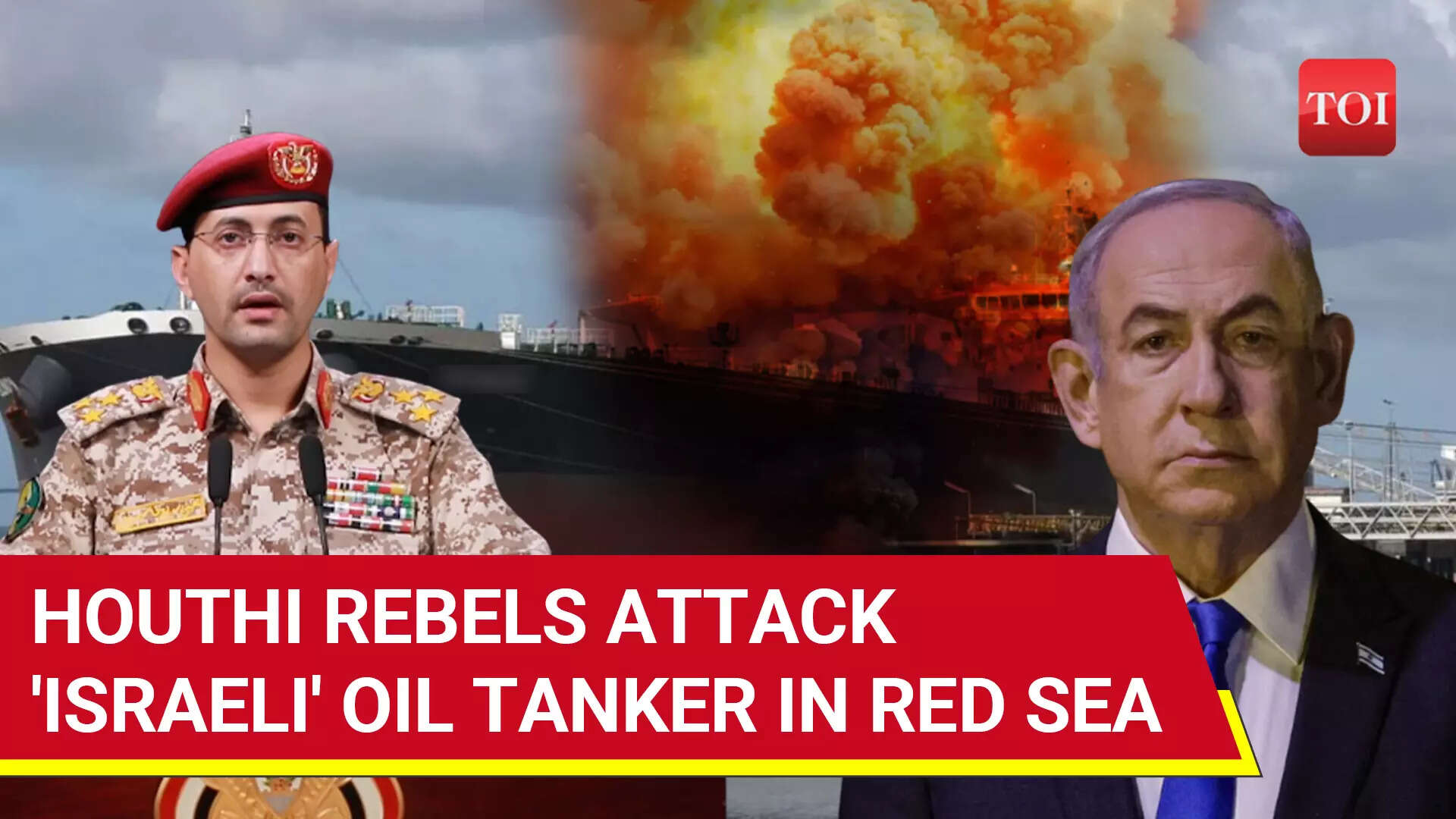 Houthis Bombard Israel-linked Oil Tanker From Small Boat In Red Sea; 3 ...