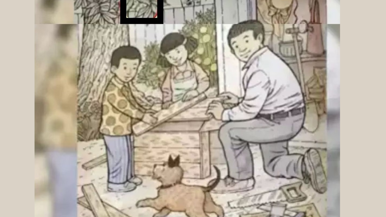 Optical Illusion: Find two hidden animals in this…