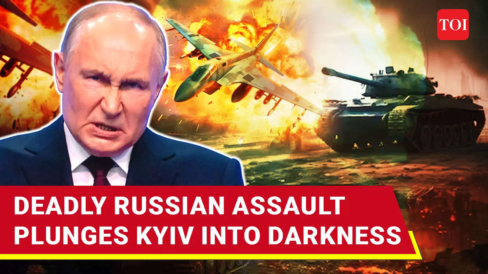 Russia Strikes 15 Ukrainian Cities, Causing Power Outages