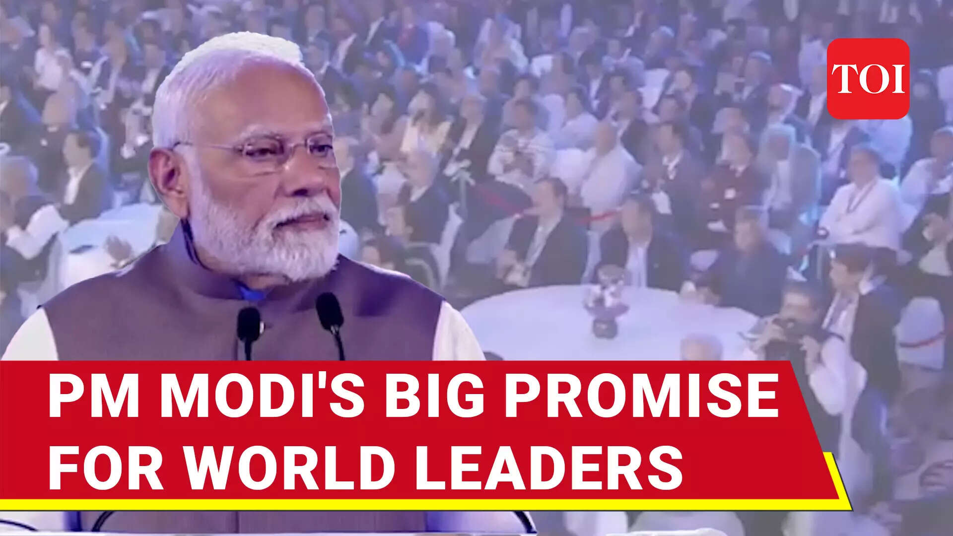 PM Modi Addresses World Leaders, Highlights India's Unique Success Story
