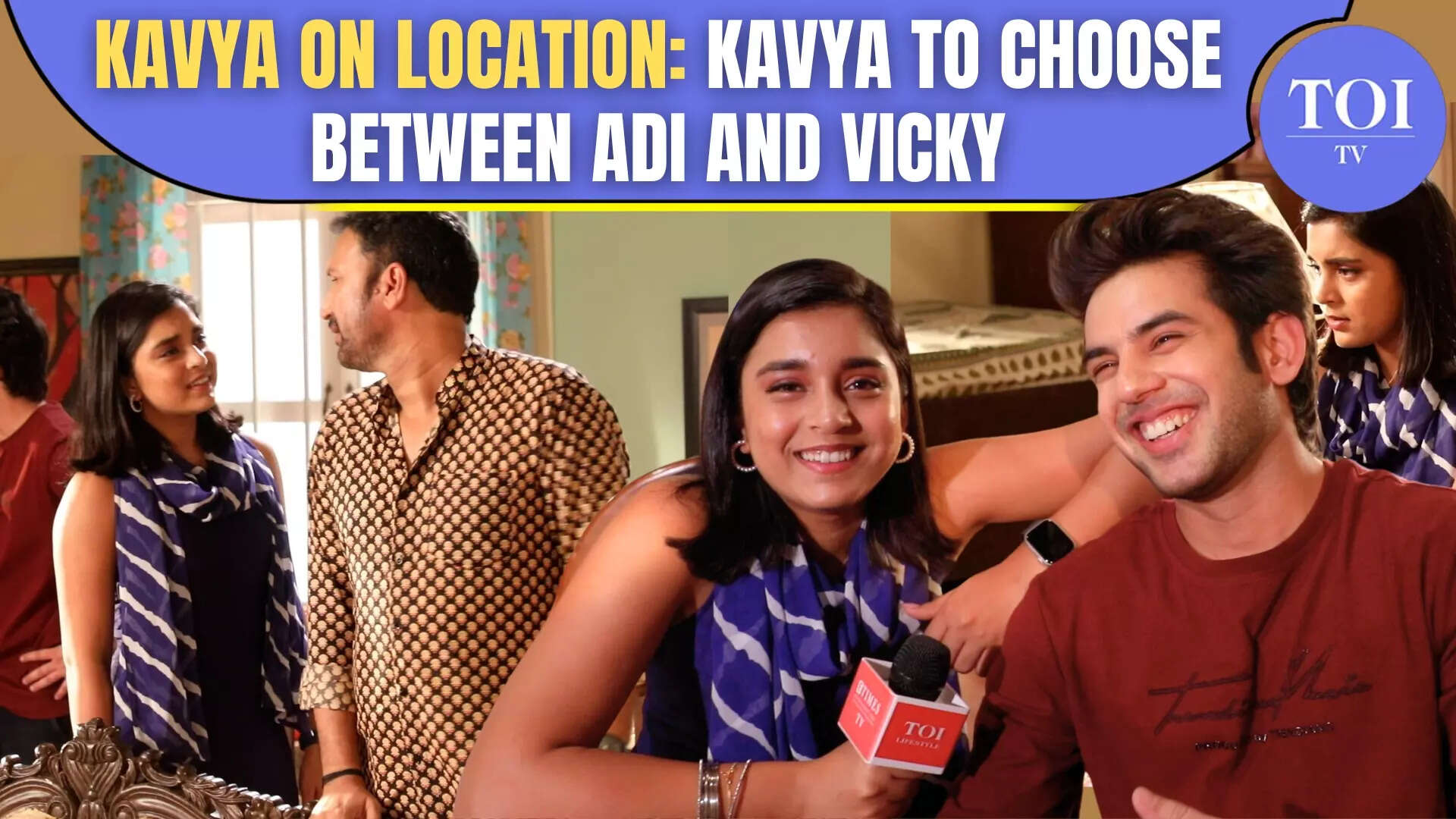 Kavya On Location: Mayank wants Kavya to choose Vicky and move on from Adi