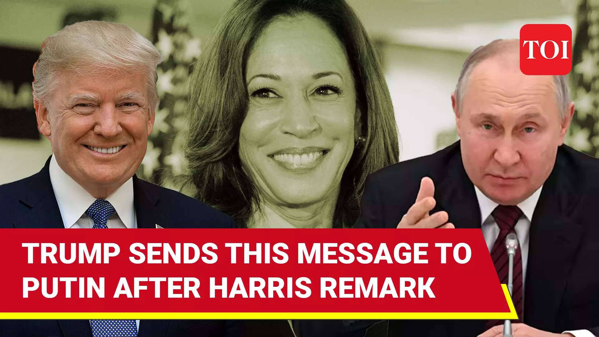 'Well, Your Favour...': Trump's Message For Putin After 'Support Kamala ...