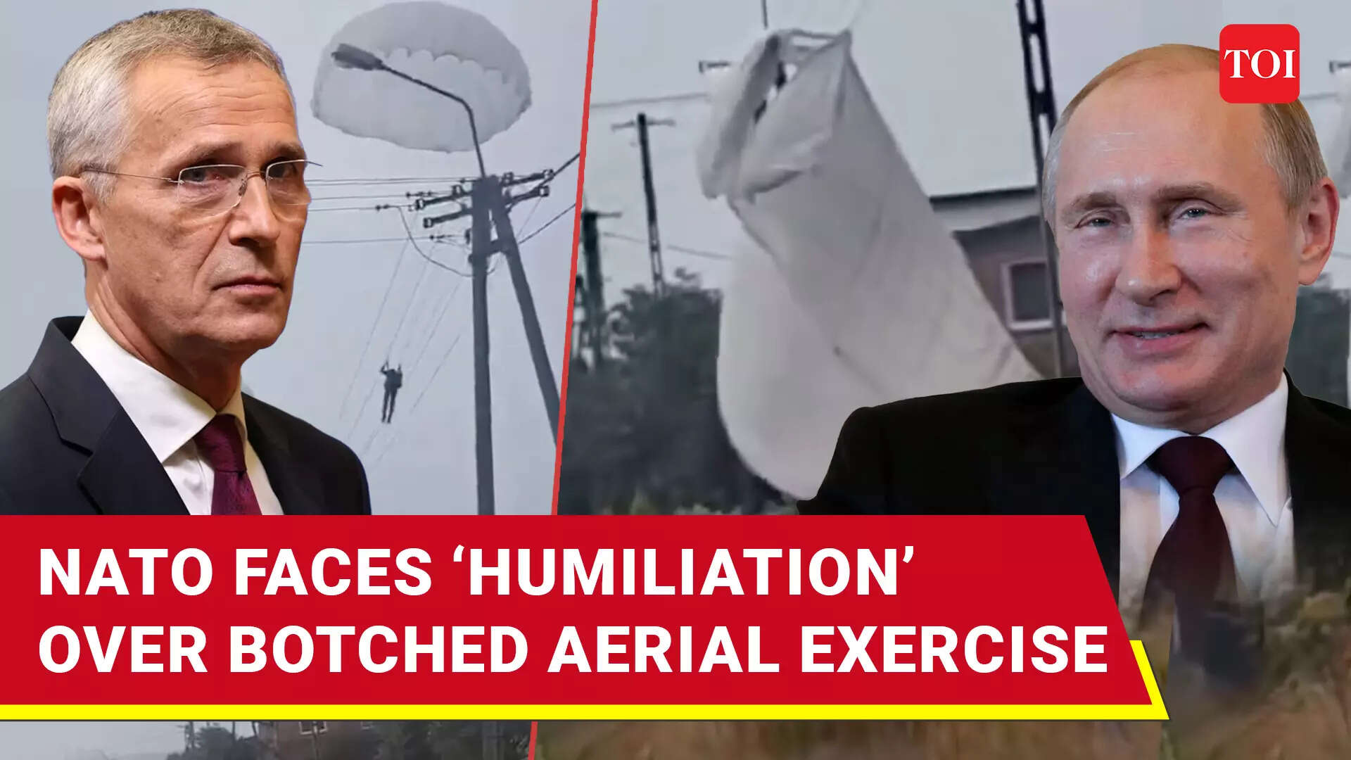 Putin All-Smiles As NATO’s Paratroopers Falter In Mega Aerial Exercise ...