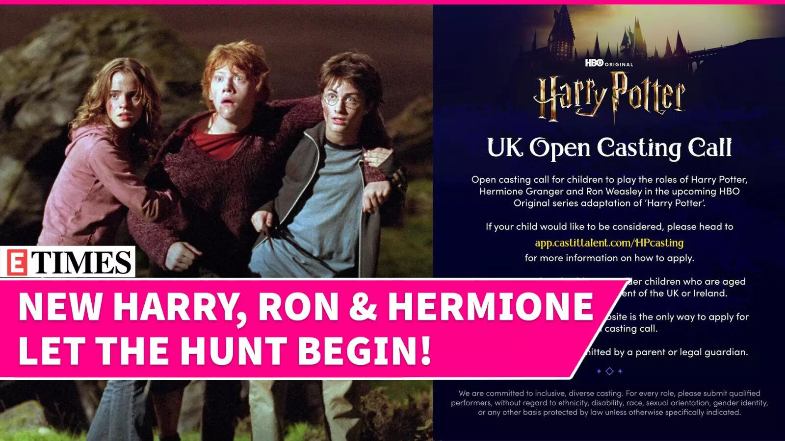 Get-Set-Ready for New Harry Potter, HBO Announces Open Casting Call for Upcoming TV Series