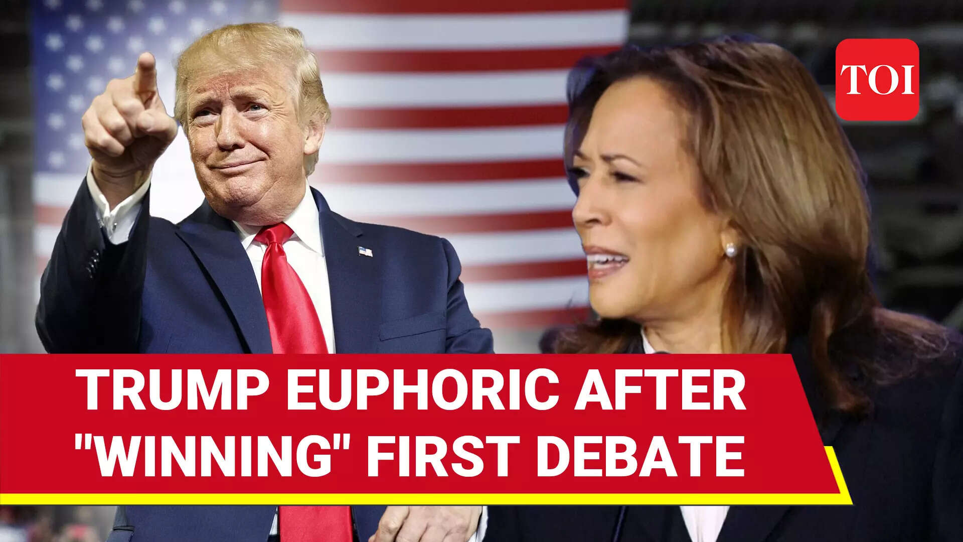 'My Best Debate Ever': Donald Trump Declares Victory Over Kamala Harris ...