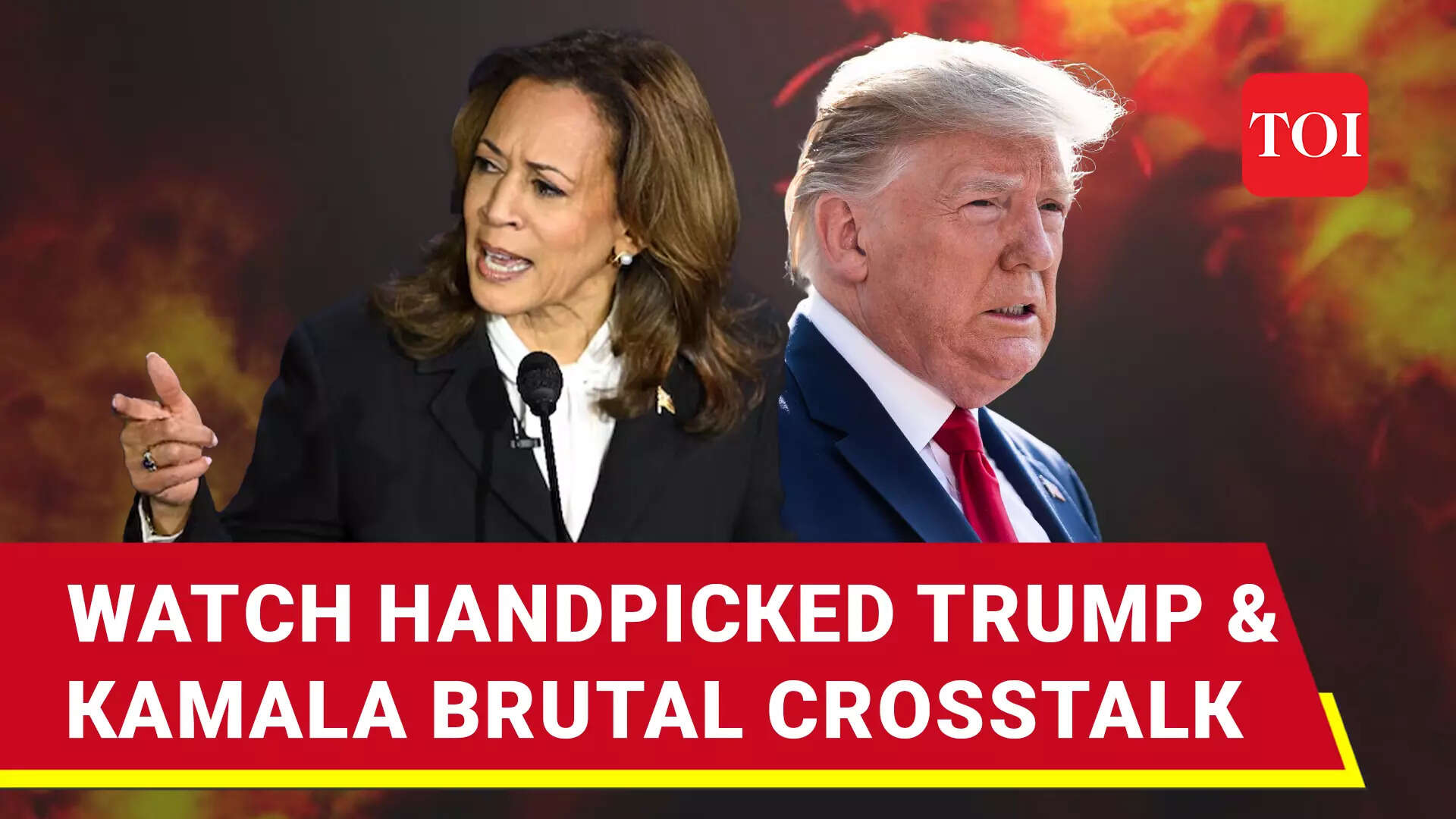 Smackdown Showdown: Trump & Kamala's Full-Attack Mode In Heated First ...