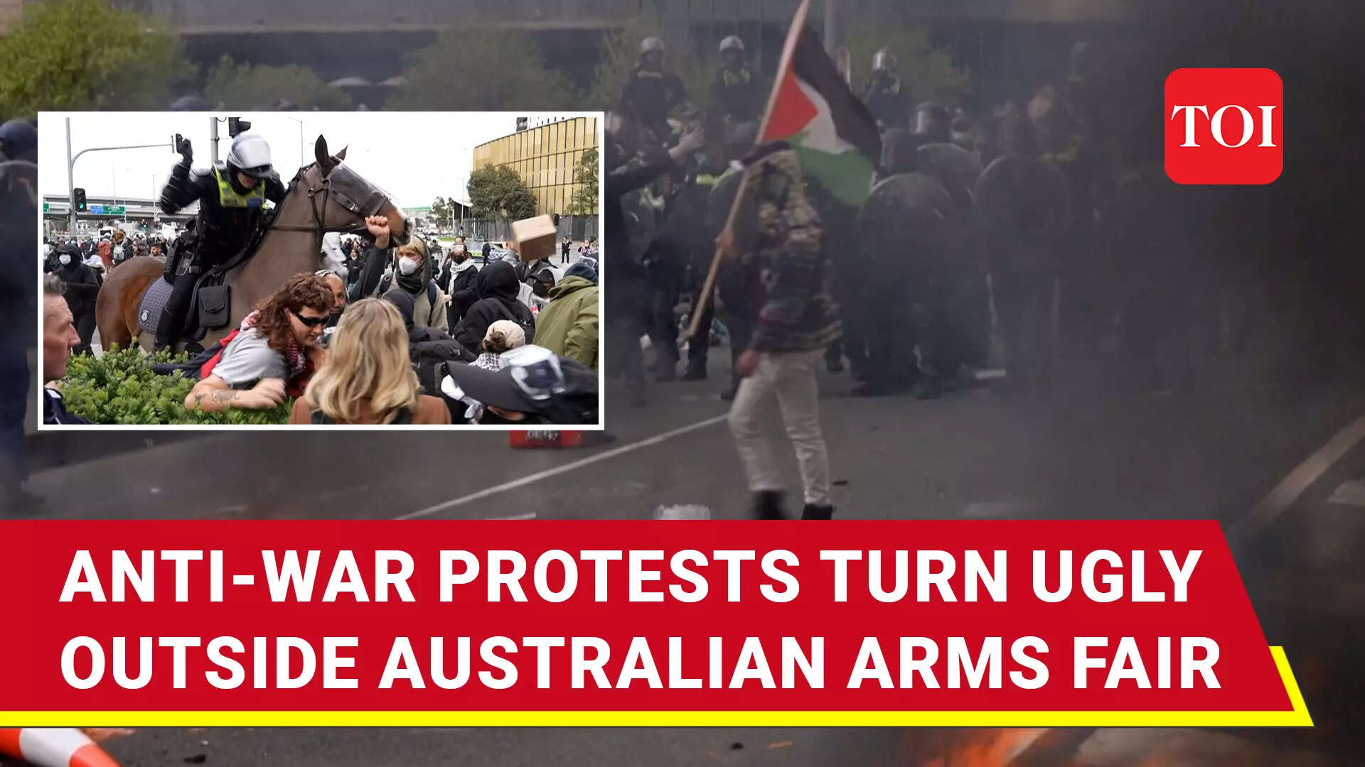 Melbourne Erupts: Missiles Fired, Acid Hurled, Cops Pelted At Massive ...