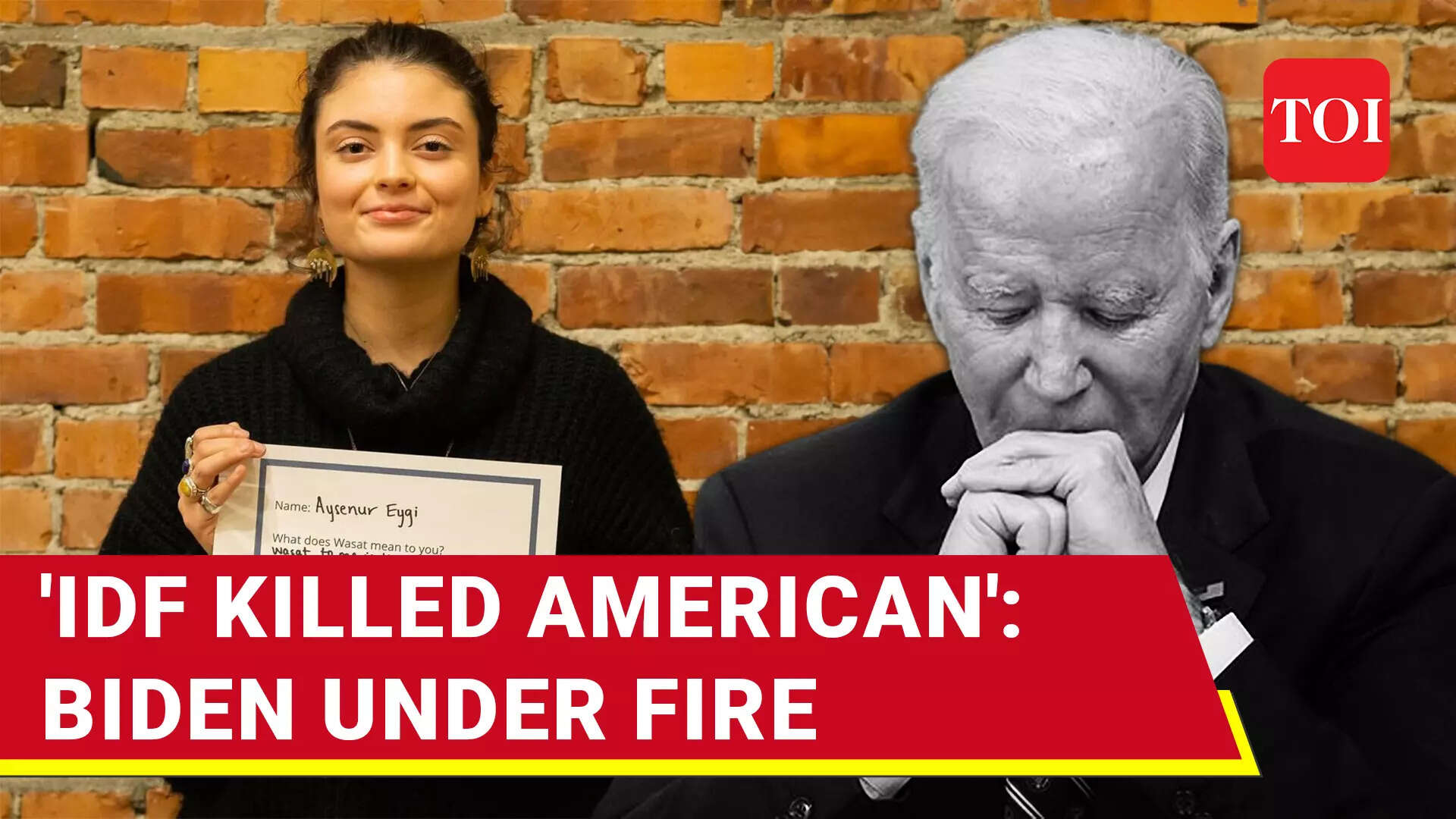 Israeli Sniper 'Kills' American; Biden Lambasted For Calling It ...