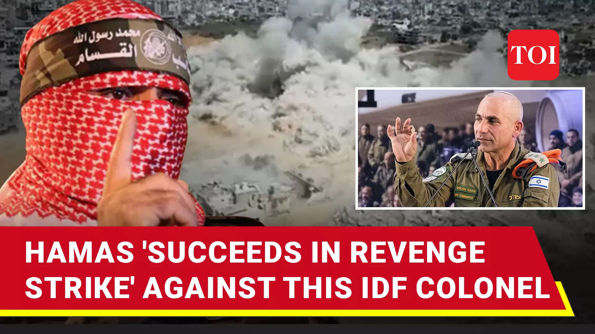 Hamas Hunts, Hits Israeli Soldier Who 'Spread This Lie' About Oct 7 Attack