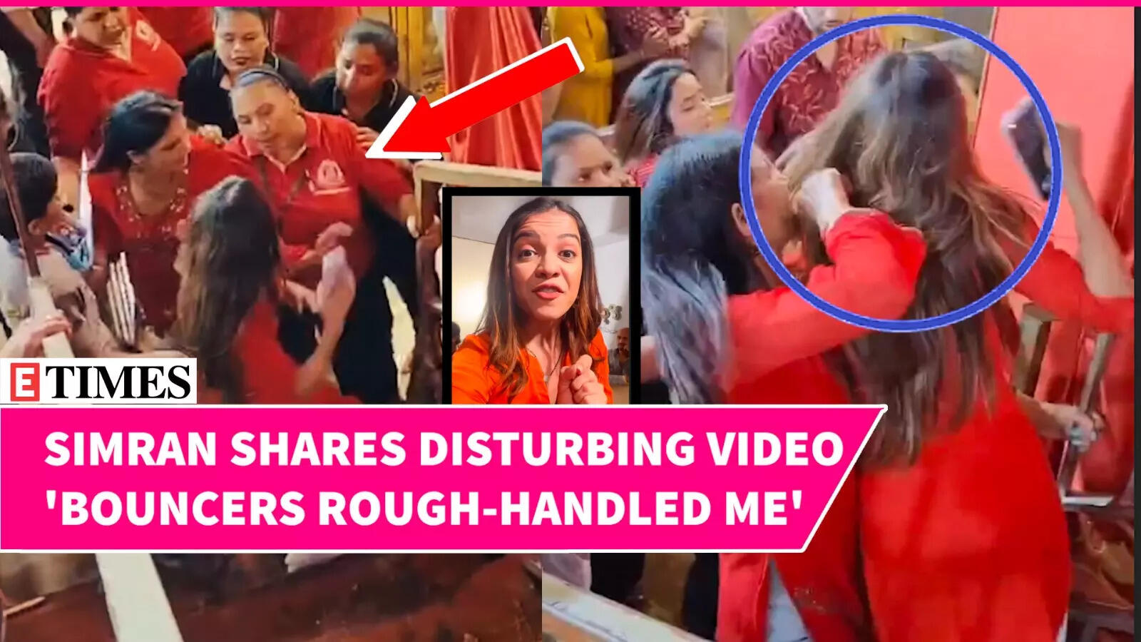 Simran Budharup’s Lalbaugcha Raja Pandal Pandal Visit Ends in Distress ...