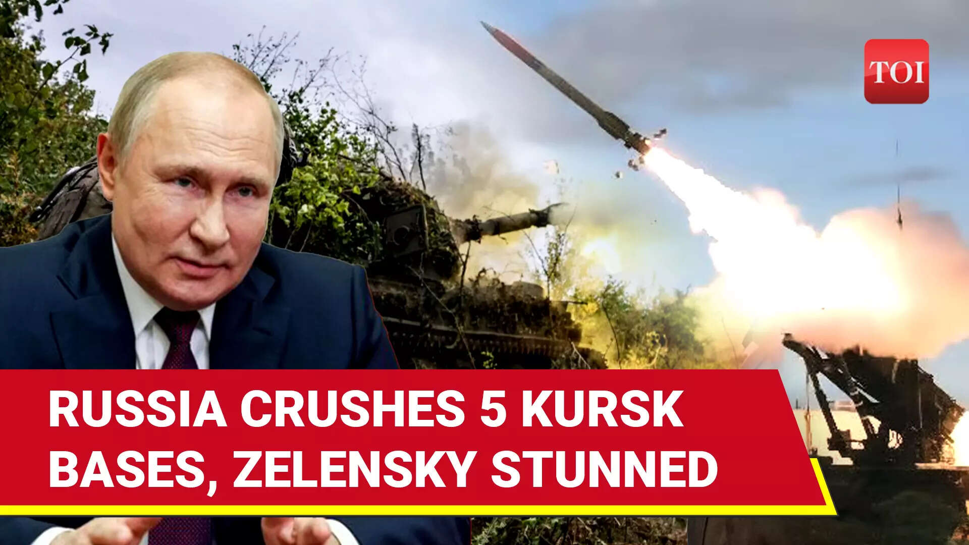 Russia Destroys Ukrainian Strongholds in Kursk, Claims Major Victories