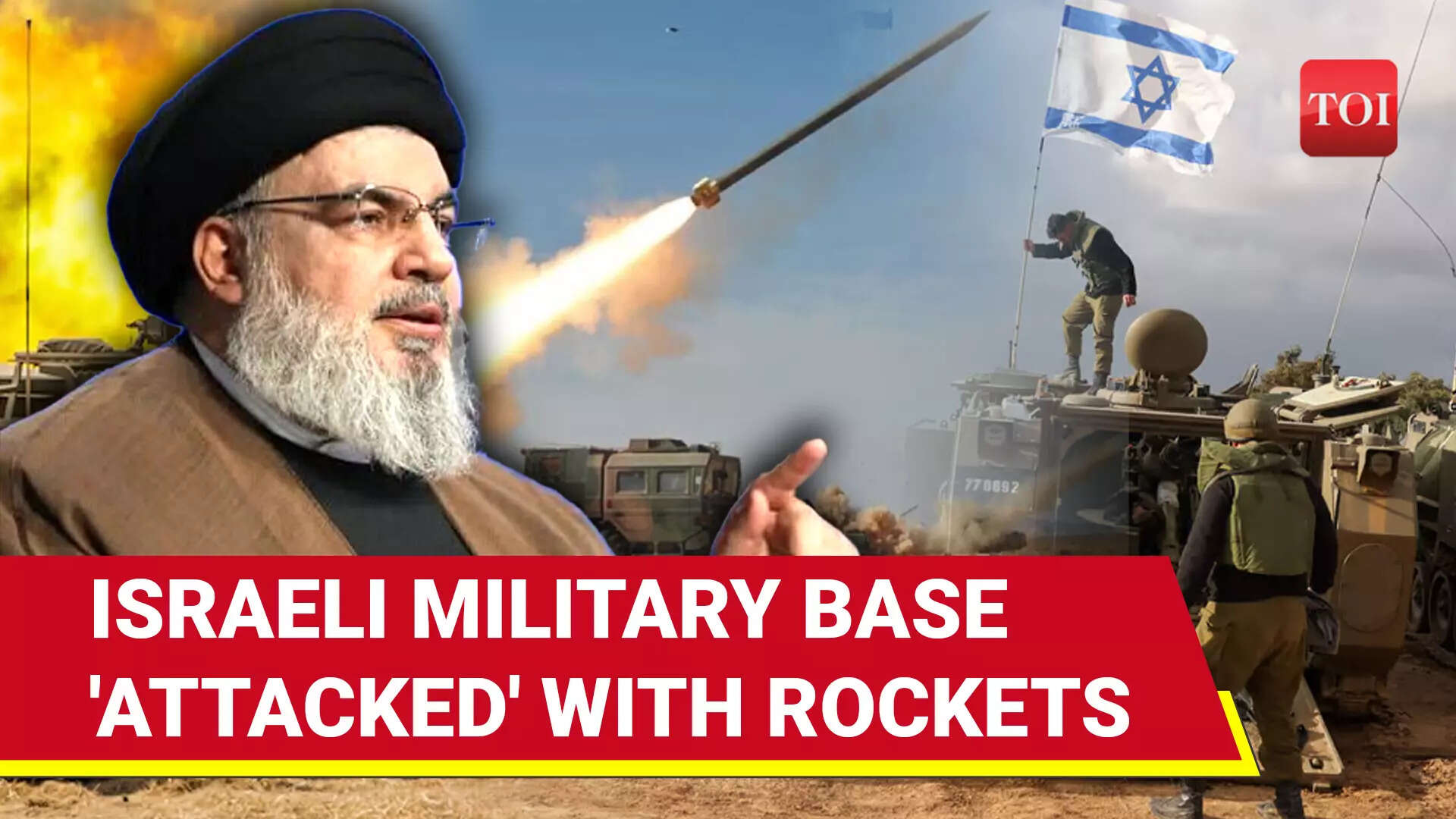 Hezbollah Claims Rocket Attack On Israeli Military Base Near Galilee ...
