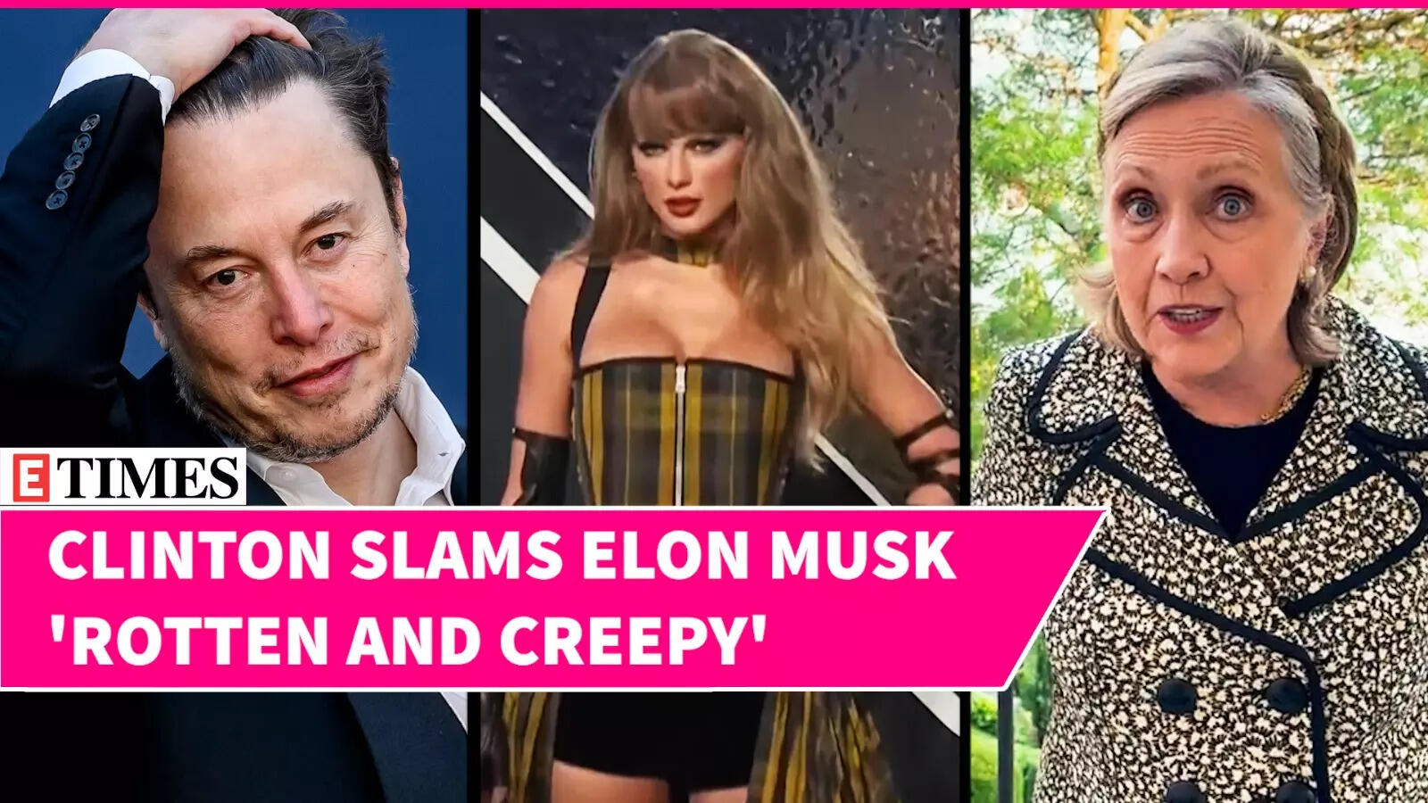 Hillary Clinton Calls Out Elon Musk for His Controversial Taylor Swift ...