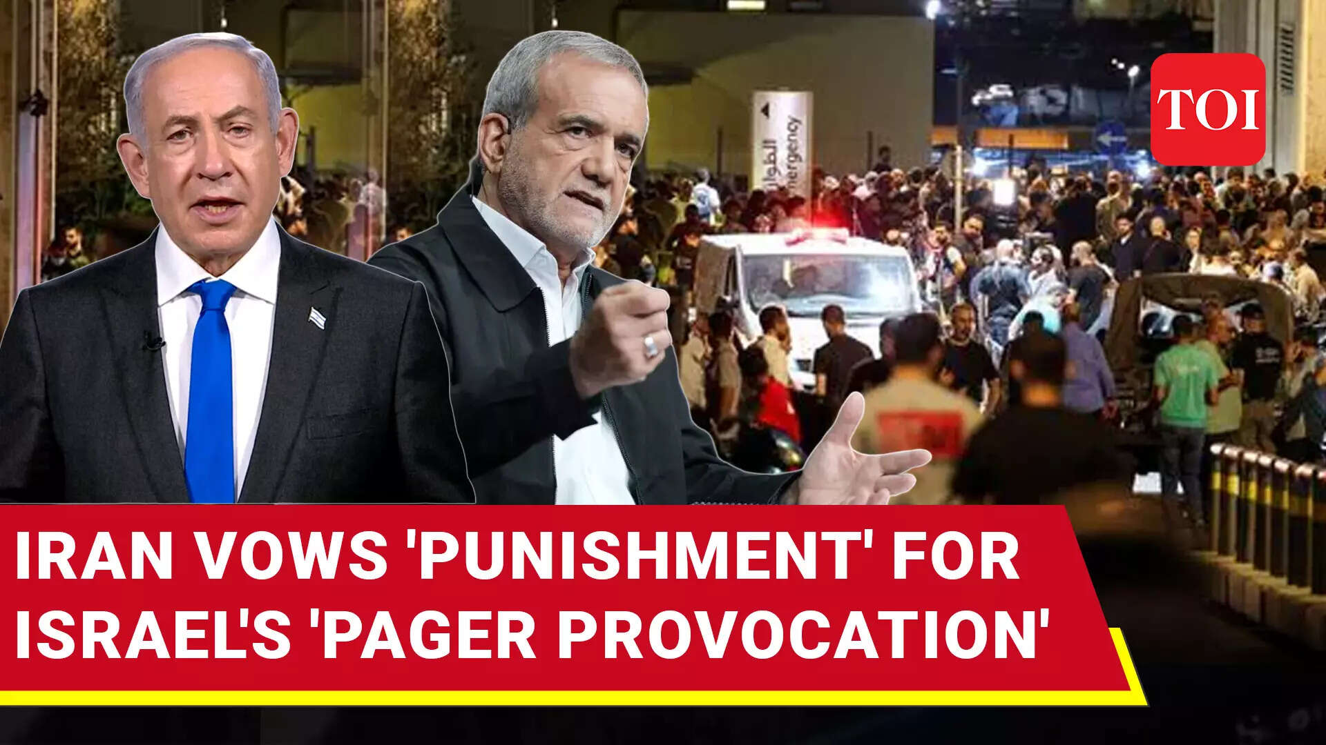 Iran's Big Anti-Israel Pledge Over 'Treacherous' Lebanon Pager Attack