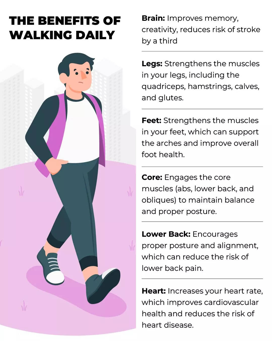 Why only walking might not be such a good idea; small…