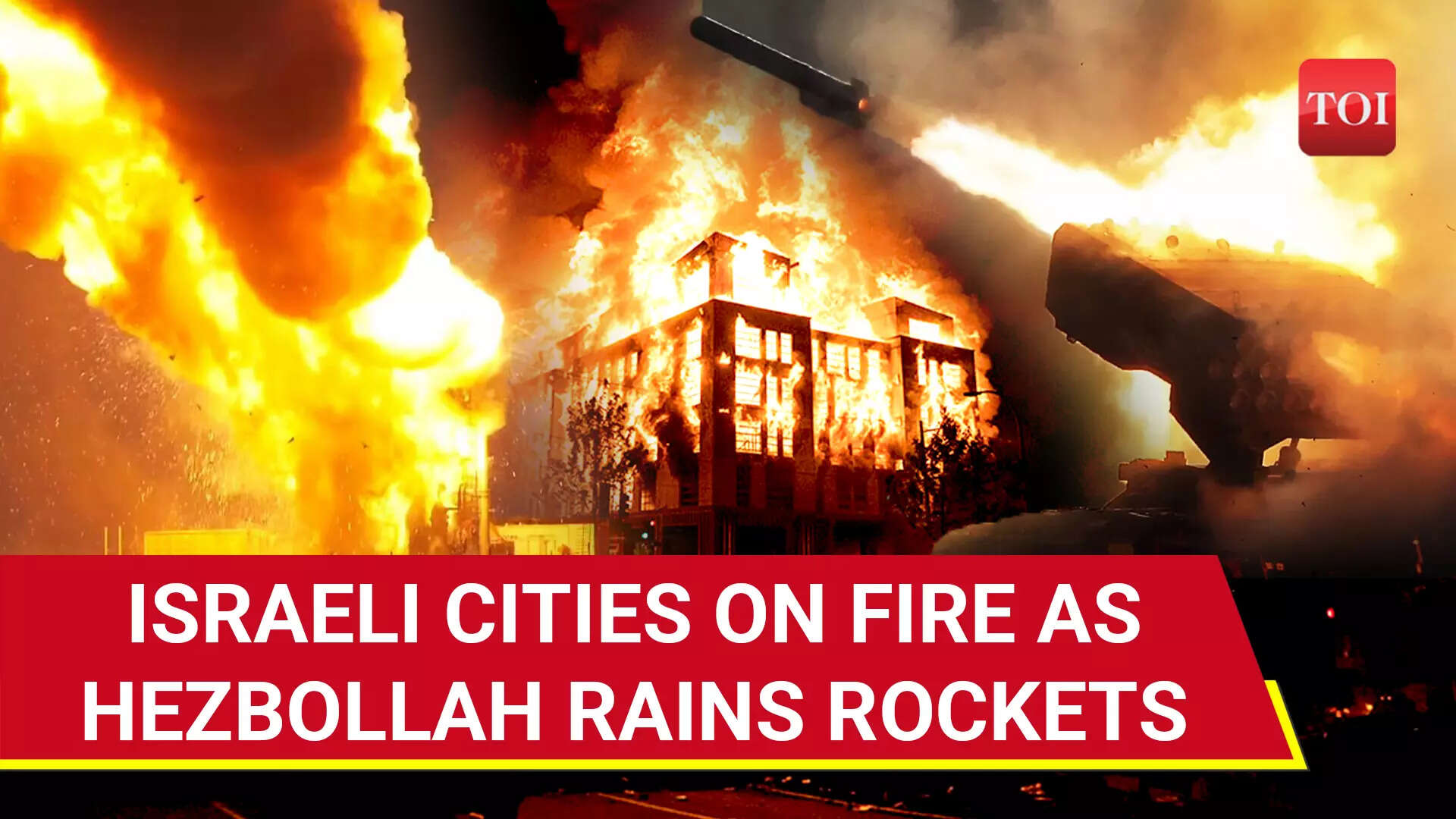 Israel: Damage, Destruction And Casualty In Haifa As Hezbollah Fires ...