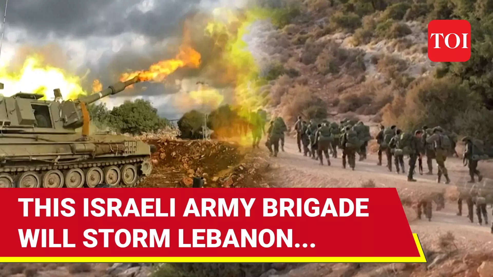 IDF's 7th Armored Brigade Conducts Military Drills Near Lebanon Border ...