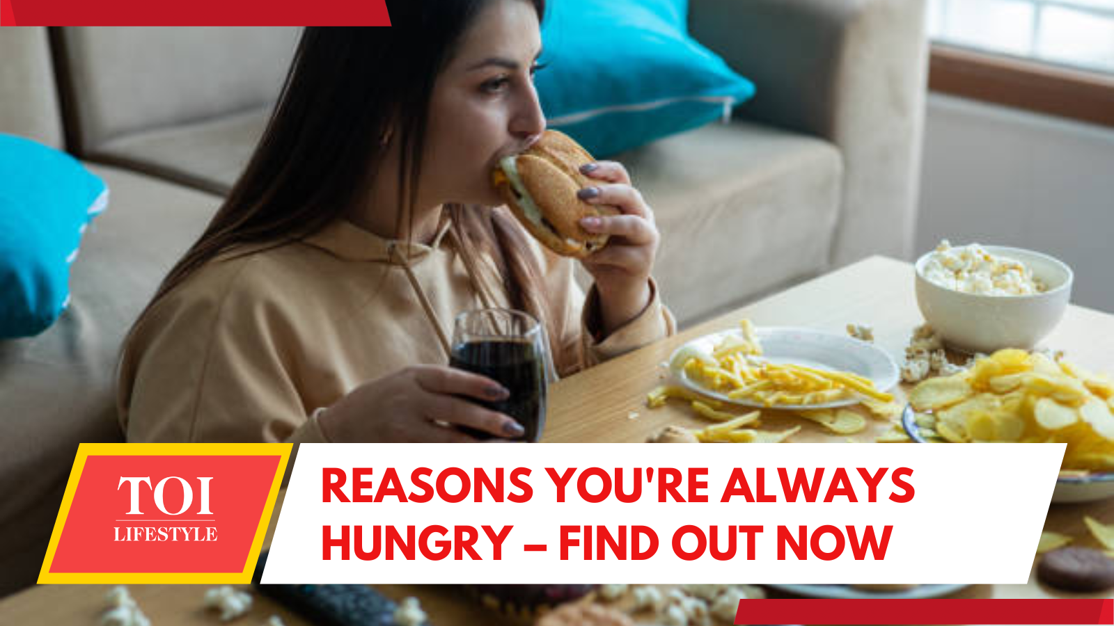6 reasons we feel hungry all the time