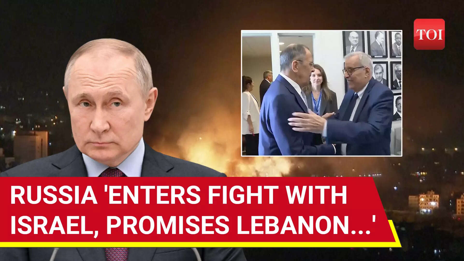 Putin's Top Aide Meets Lebanon's FM, Shares Russian President's Message