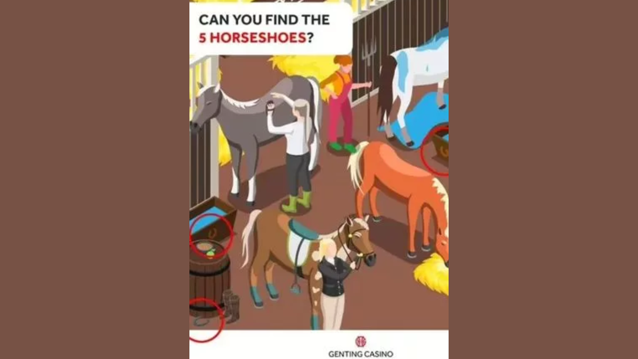 Optical Illusion: Only those with sharp vision can…