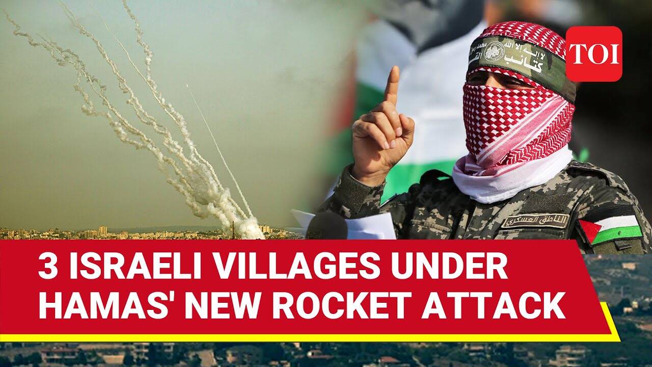Hamas attacks Israel again: Rajum rockets breach Iron Dome, impact 3 ...