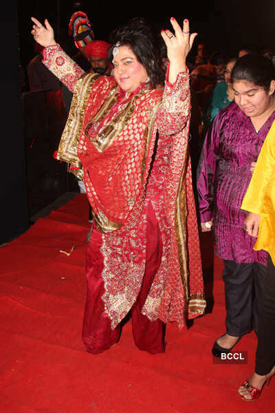 Dolly Bindra at Lohri party organised by Mr G.S.Bawa and Charan Singh ...