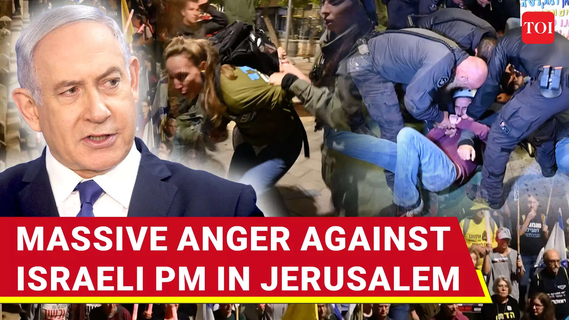 Netanyahu Faces Wrath Of 1000s Of Israelis; PM's Home In Jerusalem ...