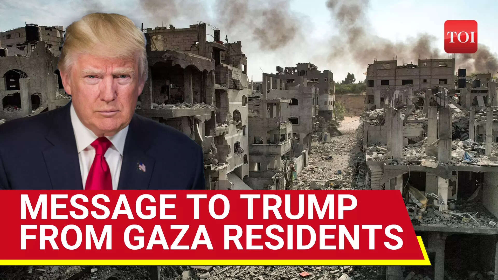 Trump Gets A Message From Palestinians In Gaza; 'Need Strong Leader ...
