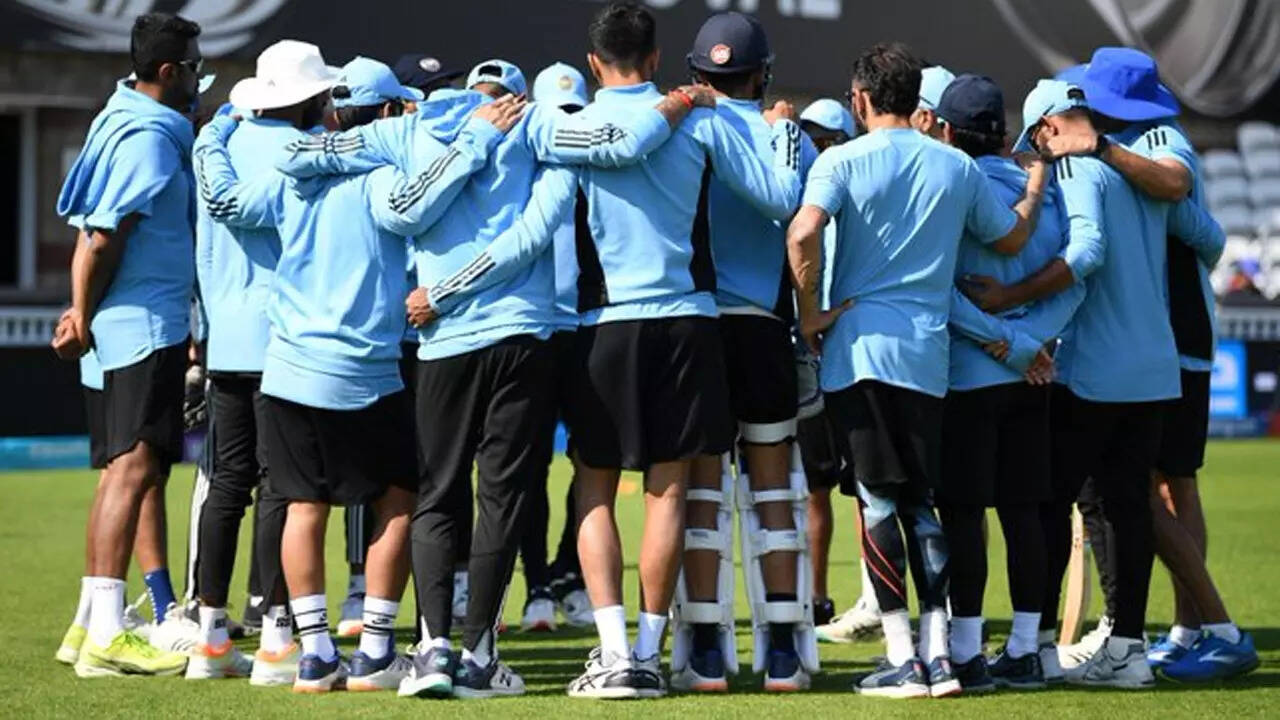 Team India's practice nets in Perth covered from…