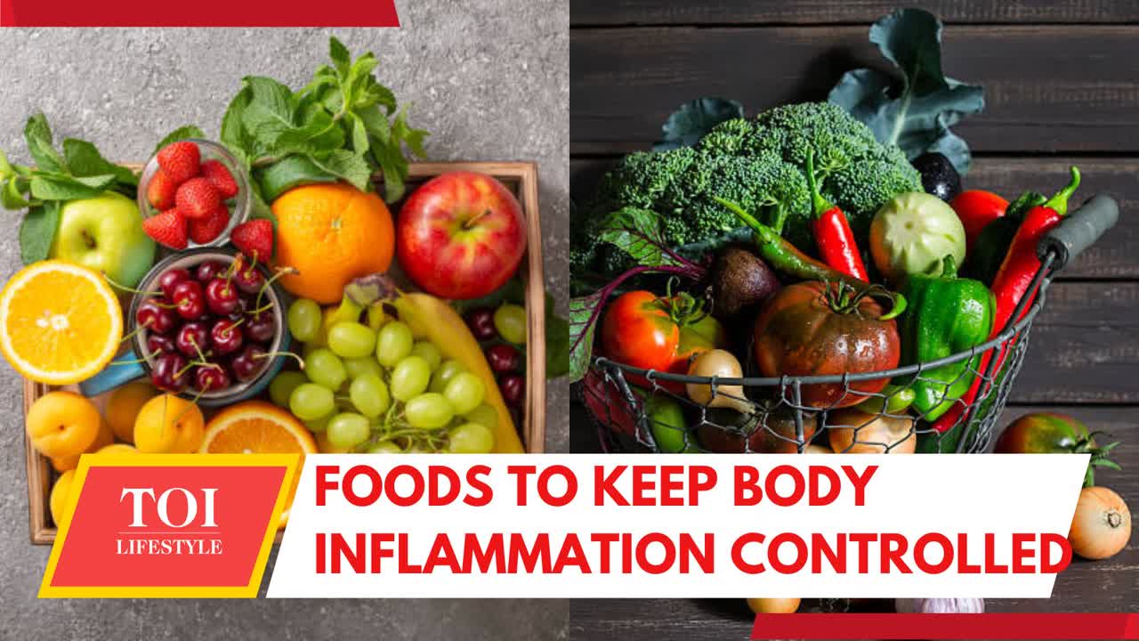 Diet to reduce body inflammation: Foods that help reduce inflammation.