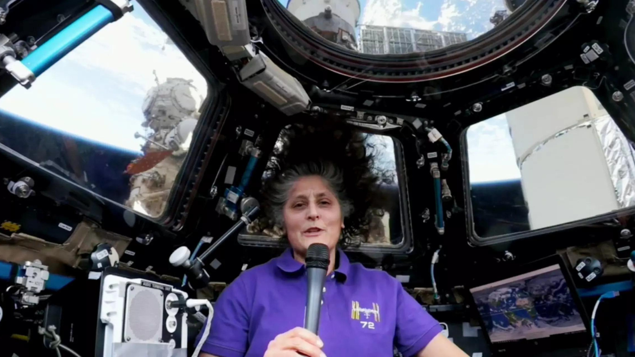 Sunita Williams shares health update in a video…