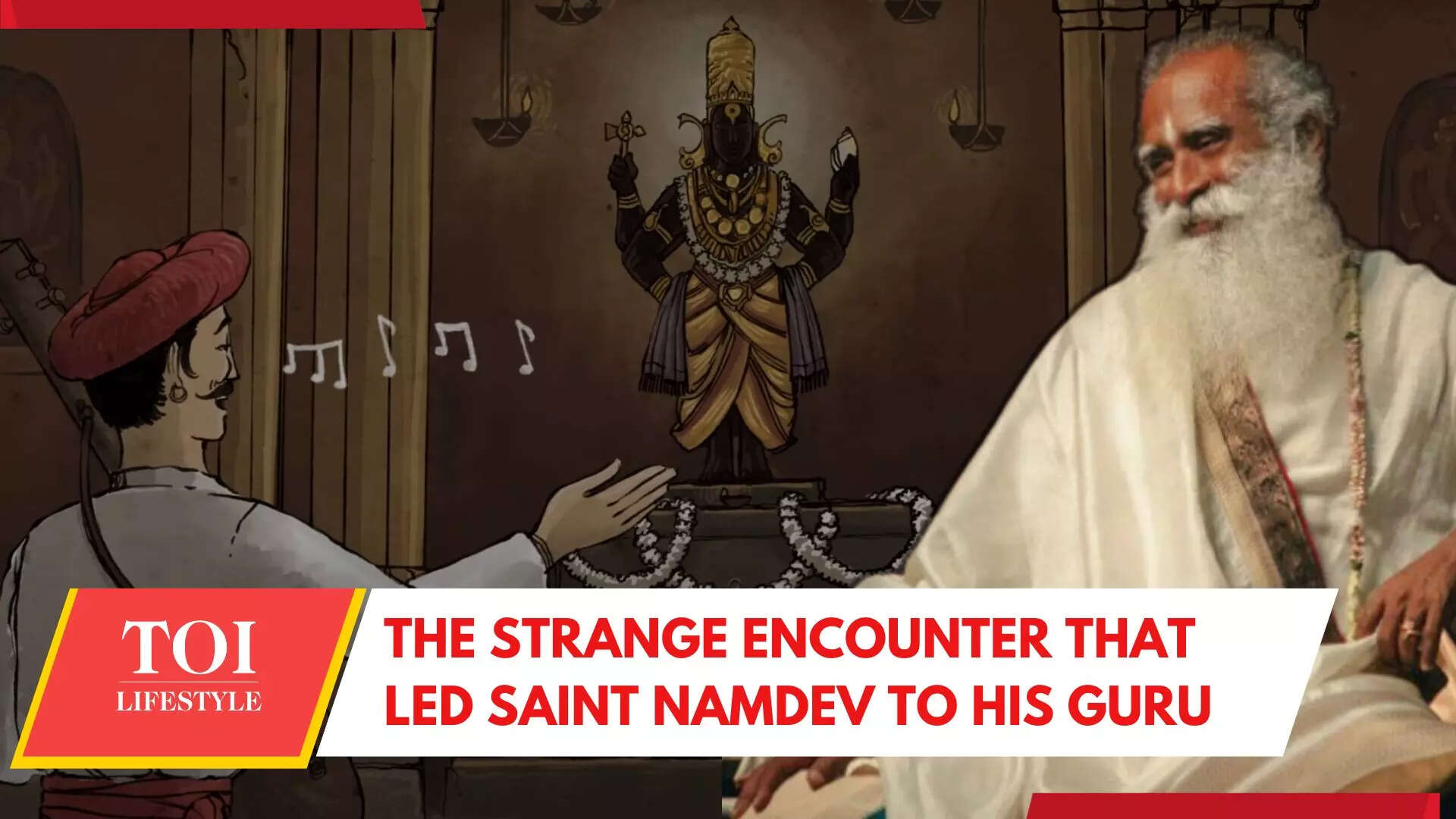 The Strange Encounter That Led Saint Namdev to His Guru – Sadhguru Explains