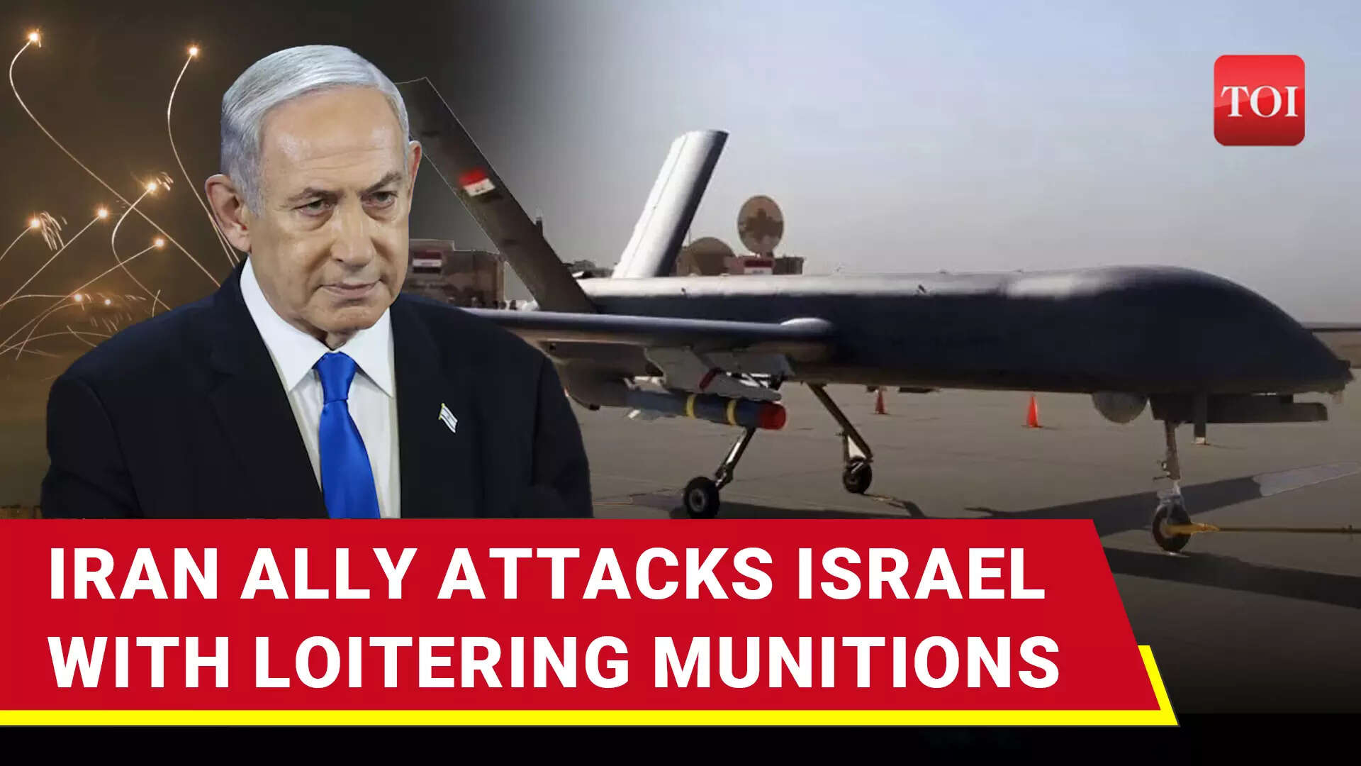 Iran Militia's Twin Strikes Stun Israel: Loitering Munitions From Iraq ...