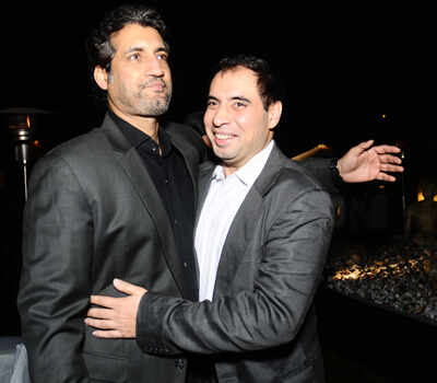 Atul Wassan and Mohit Burman attend 'Dance of Life' sculpture event by ...