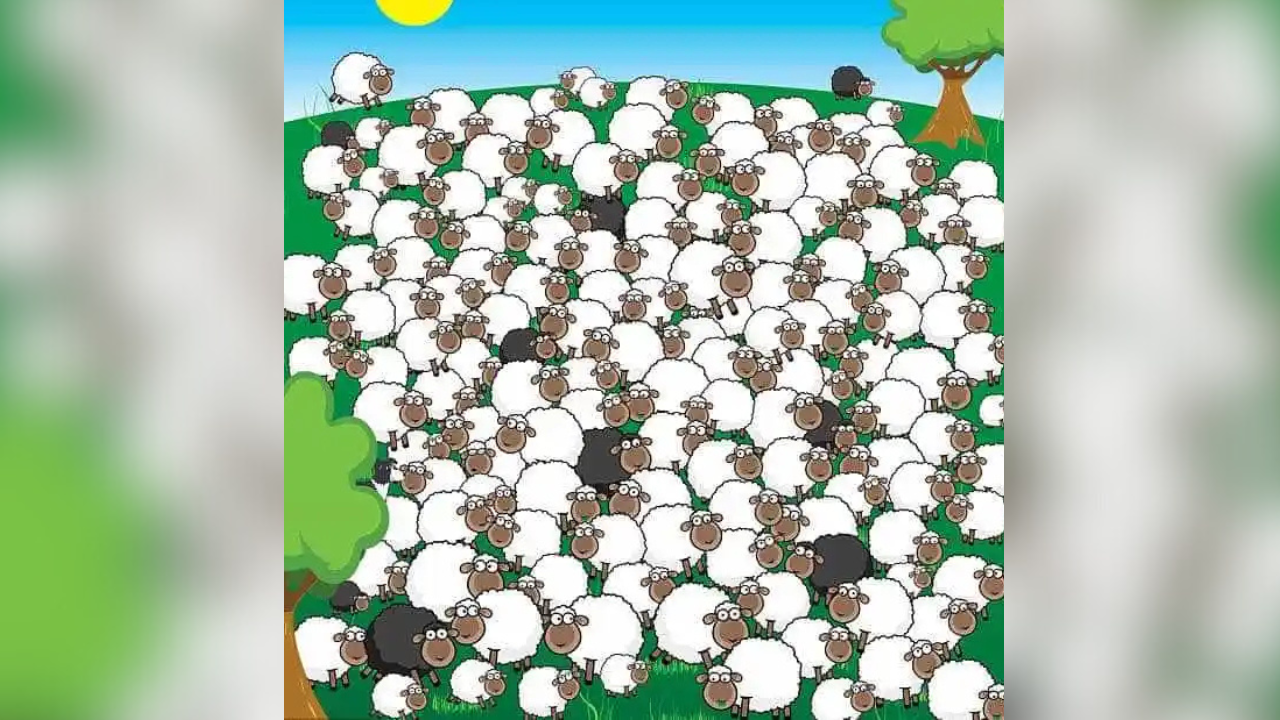 Optical illusion: Only a true genius can spot the…