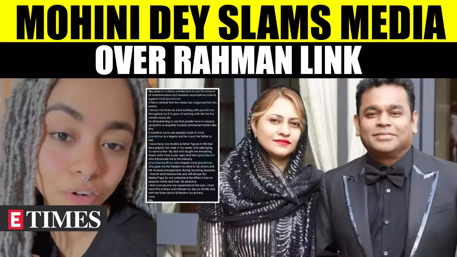 Bassist Mohini Dey Breaks Silence: SLAMS Media For ‘Vulgarising’ Her ...